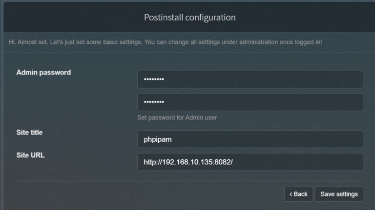 Dockerを使ってphpIPAMをインストールする方法 | SyachikuLOG